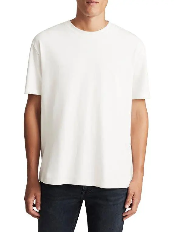 MAVI Crewneck Cotton T-shirt - Coconut Milk