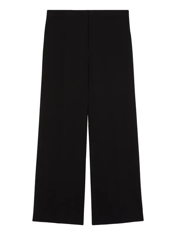 Marina Rinaldi Afosi Wide-leg Trousers - Black