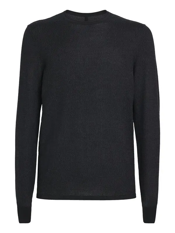 Rag & Bone Wool-blend Gregory Sweater - Black