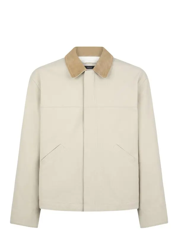 TOM FORD Cotton Canvas Work Jacket - White