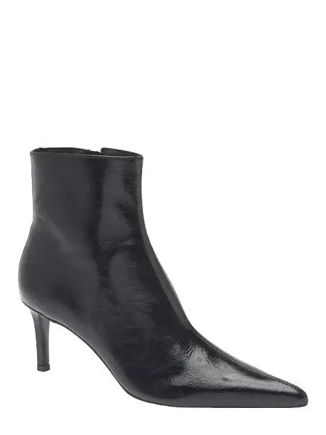 Mango Valle Pointed Toe Bootie - Black