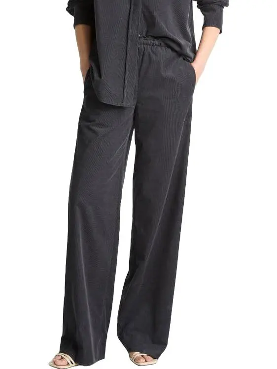 Vince Pull-on Corduroy Pants - Graphite