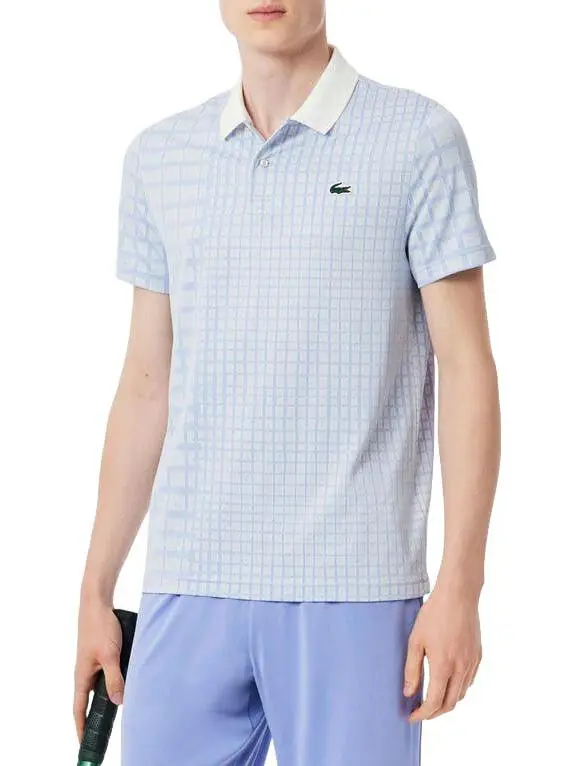 Lacoste Tennis Performance Slim Fit Polo - Lapland/delphinium