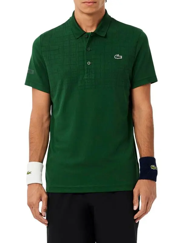 Lacoste Novak Djokovic Regular Fit Polo - 132 Green