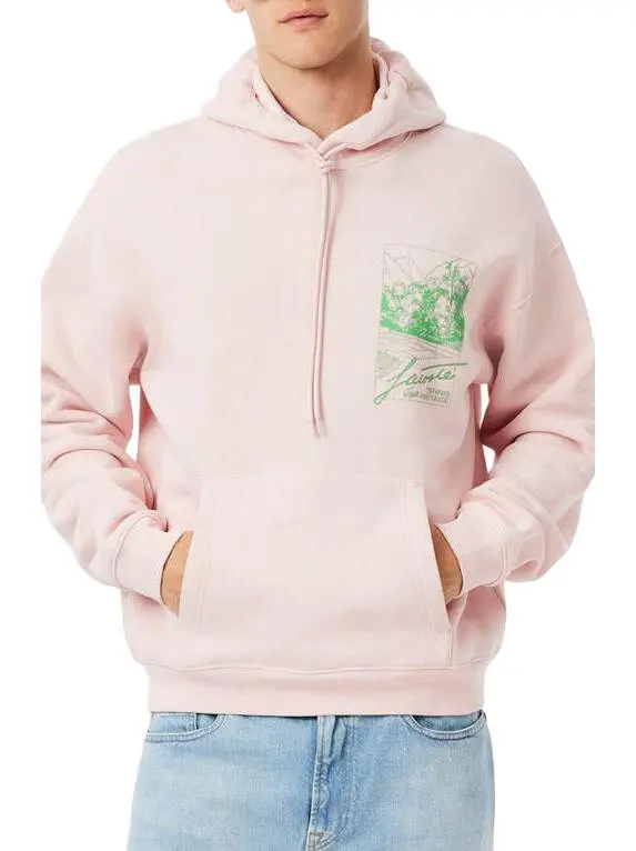 Lacoste Graphic Hoodie Pullover - Ady Nidus