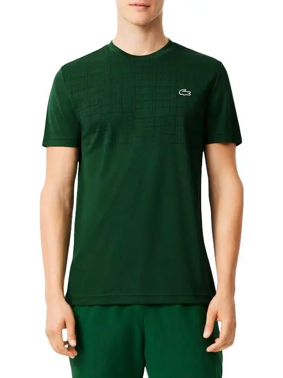 Lacoste X Novak Djokovic Ultra-dry Performance T-shirt - Green