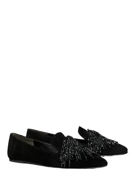 Tory Burch Smoking Slipper - Perfect Black