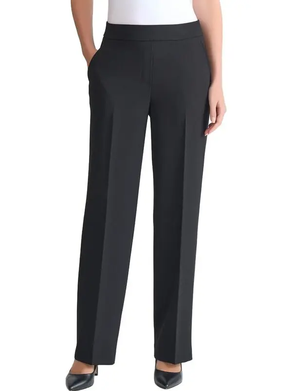 KASPER Gracie Pull-on Trousers - Black
