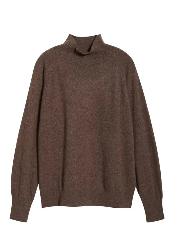 REFORMATION Meritt Cashmere Turtleneck - Hedgerow