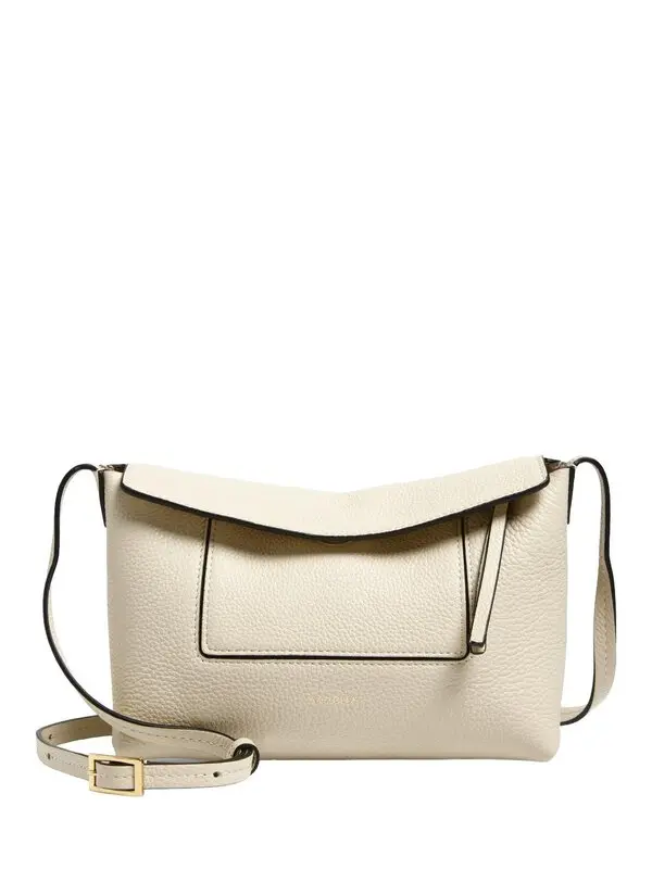 WANDLER Mini Penelope Slouch Leather Shoulder Bag - Beige Crust 1338