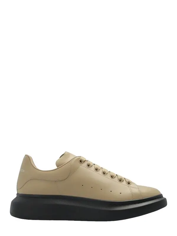 Alexander McQueen Oversized Sneakers - Beige/black