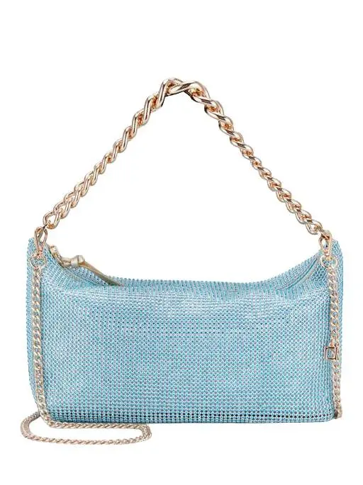 Rafe New York Eliza Diamante Shoulder Bag - Aquamarine