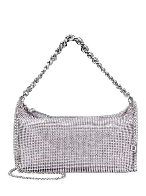 Rafe New York Eliza Diamante Shoulder Bag - Silver