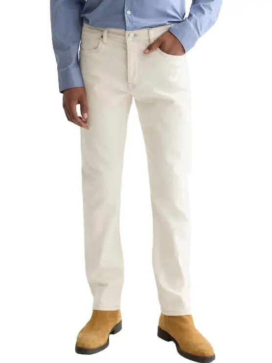 Scotch & Soda The Zee Straight Fit Jeans - Desert White