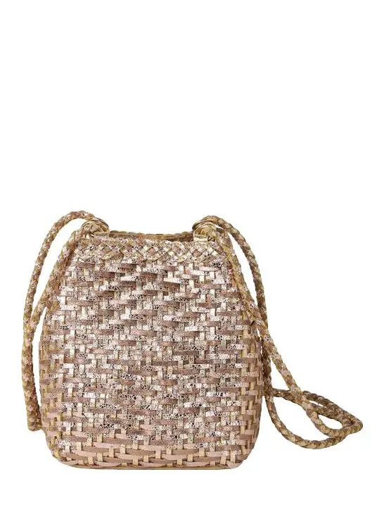 Rafe New York Annick Bucket Crossbody - Gold Multi