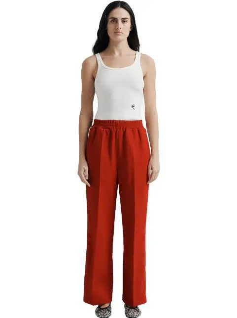 ROMY Willa Wool Pant - Red
