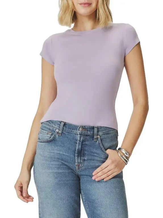 Splendid Stretch Jersey T-shirt - Lavender Purple