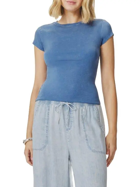 Splendid Stretch Jersey T-shirt - Perfect Blue