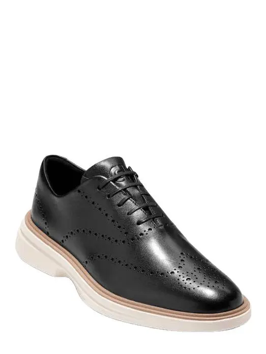 Cole Haan Original Cityspectre Wingtip Oxford - Black/ch Natural/ivory