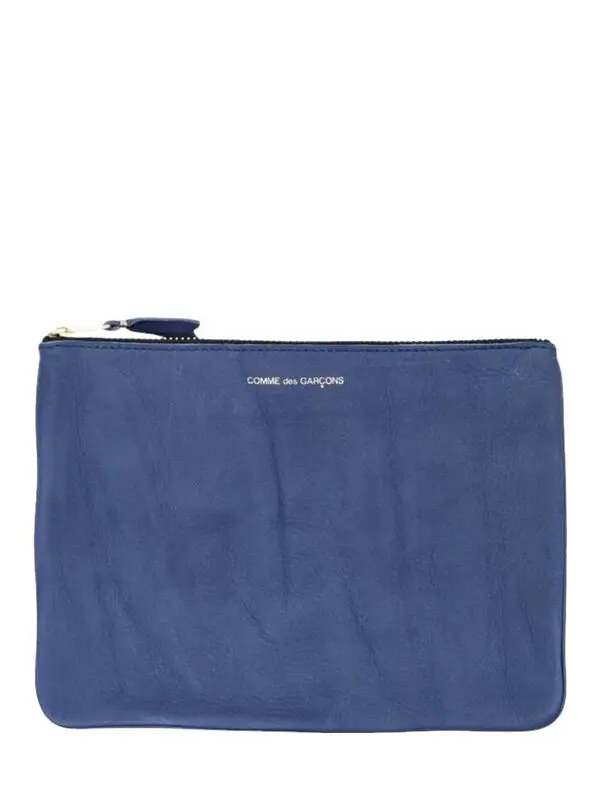 Comme Des Garçons Leather Pouch - Blue