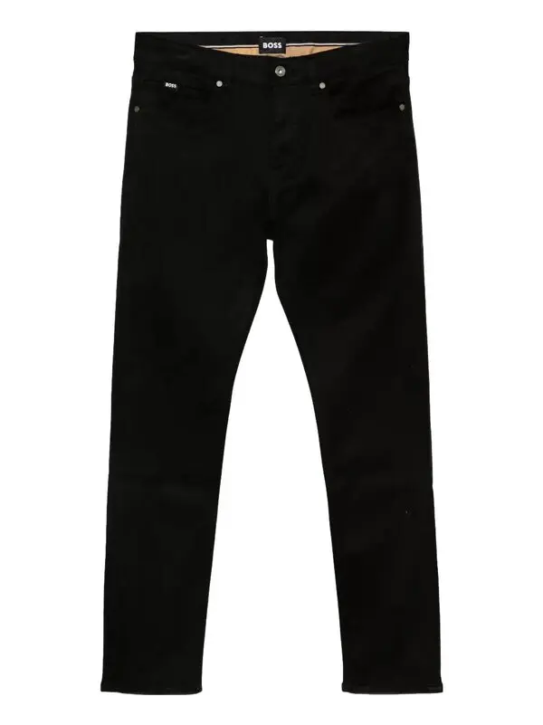 BOSS Delaware Slim-fit Trousers - Black