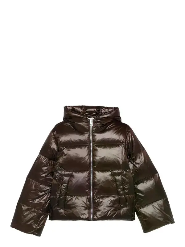 Marc O'polo Hooded Padded Jacket - Brown