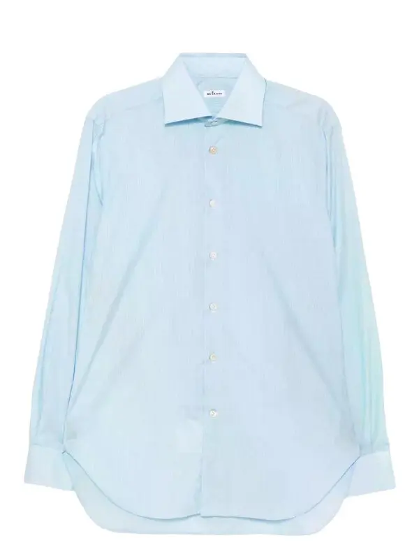 Kiton Cotton Shirt - Blue