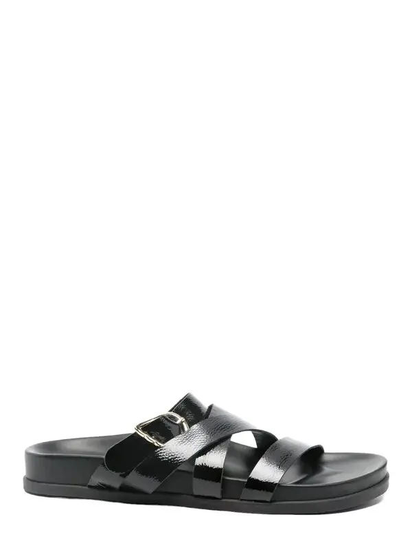 ANCIENT GREEK SANDALS Filipa Buckle-strap Sandals - Black