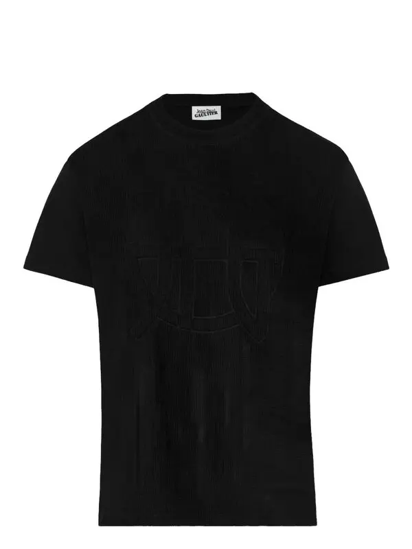 Jean Paul Gaultier Embroidered T-shirt - Black