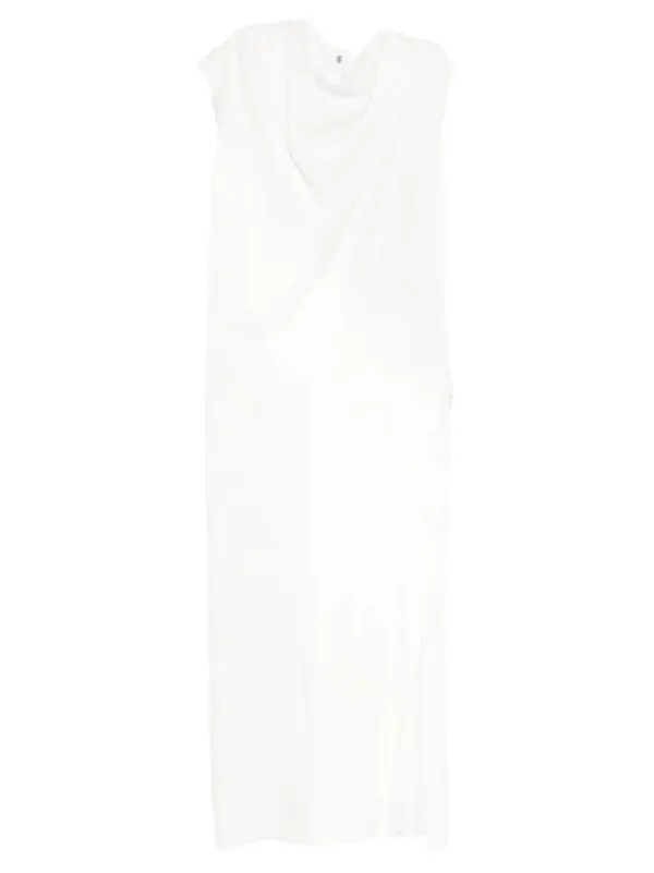 THE GARMENT Scarf Neckline Dress - White