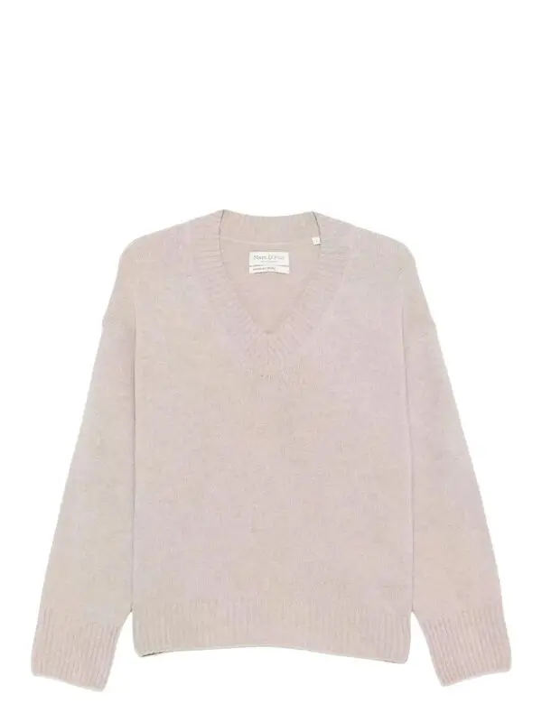Marc O'polo V-neck Pullover - Neutrals