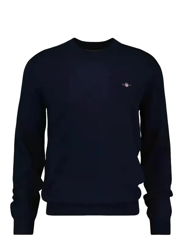 Gant Crew Neck Sweater - Blue