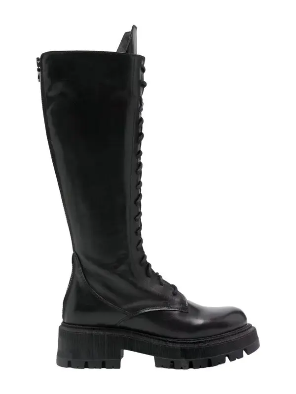 MONTROI Lace-up Boots - Black