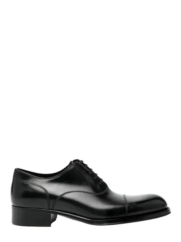 TOM FORD Edgar Oxford Shoes - Black
