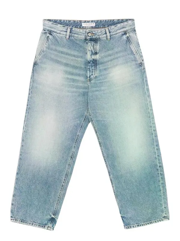 ICON DENIM LA Leo Faded Jeans - Blue