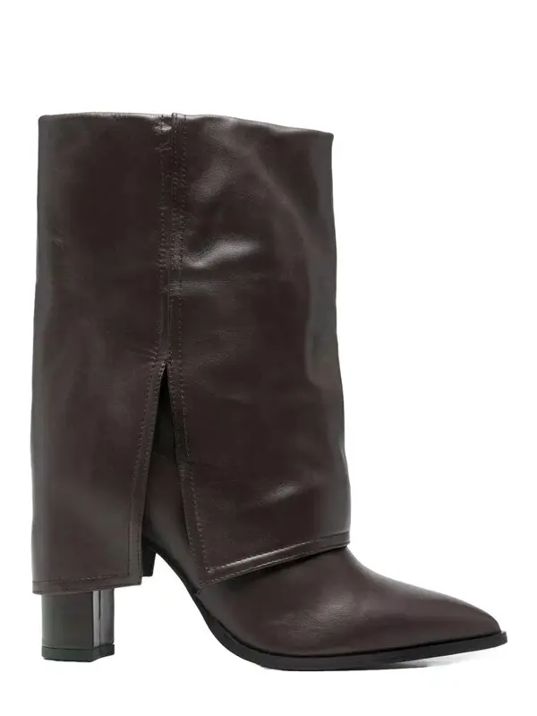 GISEL MOIRE Ducie Boots - Brown