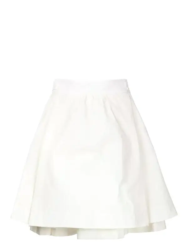 Moncler Layered A-line Skirt - White