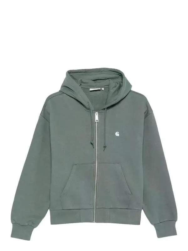 Carhartt Work In Progress Hooded Zip Jacket - Green