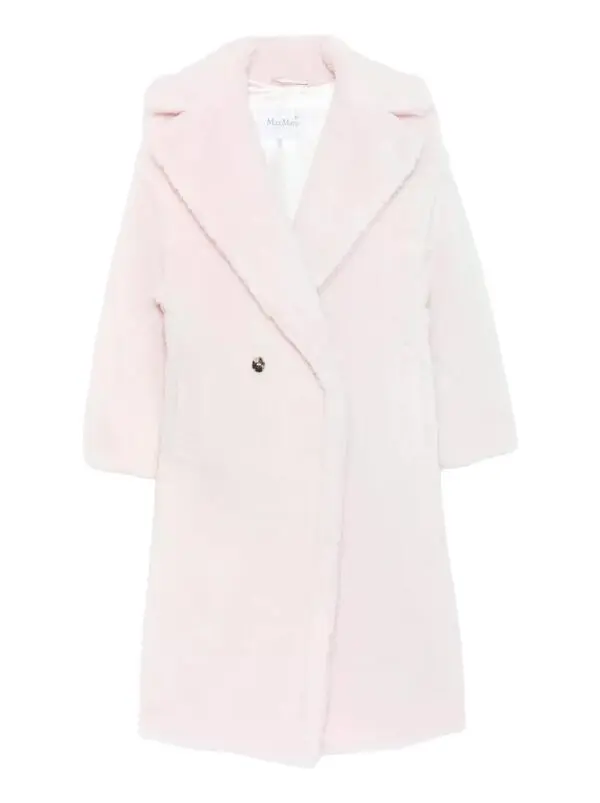 Max Mara Double-breasted Coat - Pink