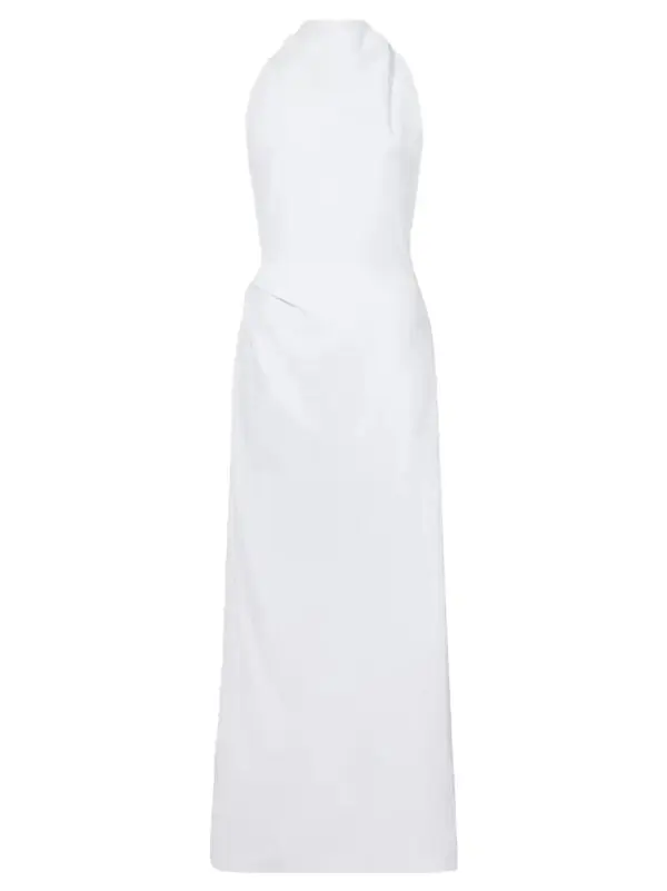 Proenza Schouler Twisted Back Selena Dress - White