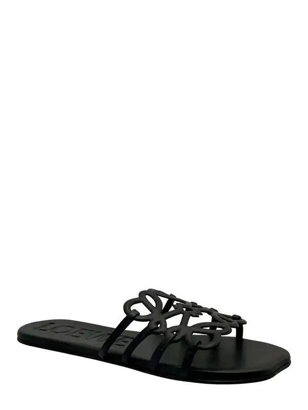 Loewe Petal Anagram Sandals - Grey