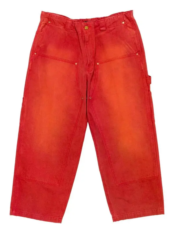 WILLY CHAVARRIA Workwear Toluca Trousers - Red