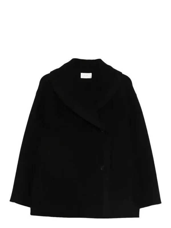 THE ROW Temur Shawl-collar Coat - Black