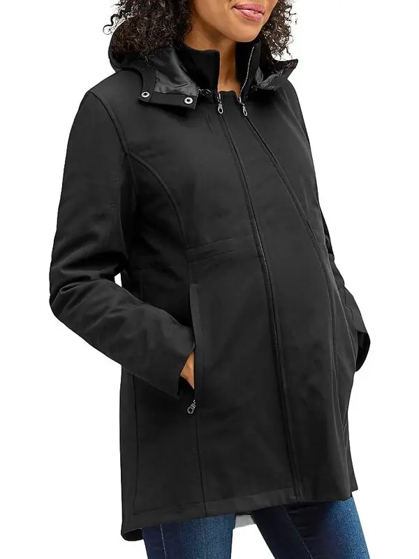 NOM MATERNITY 3-in-1 Coat - Black