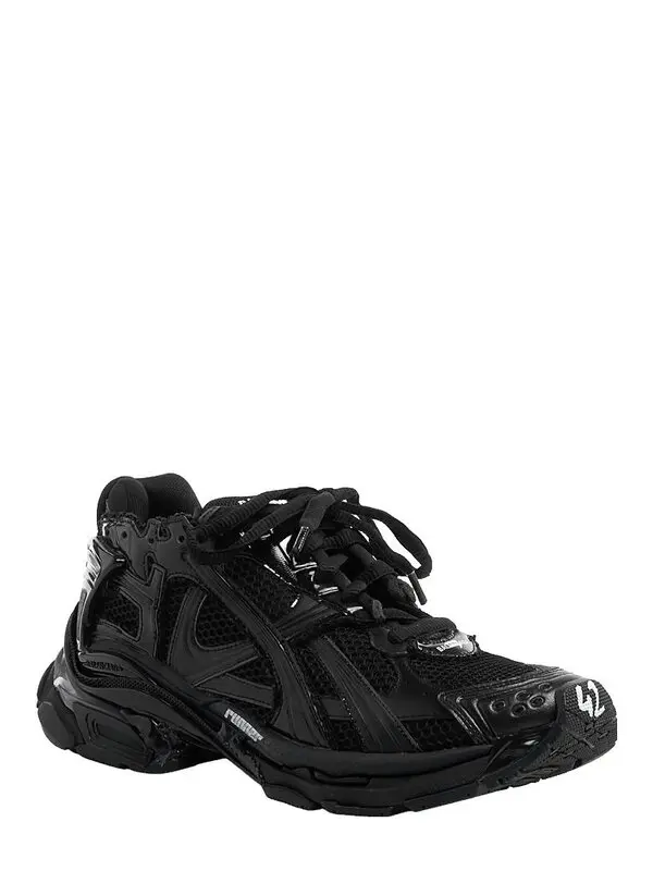 Balenciaga Runner Led Sneakers - Black