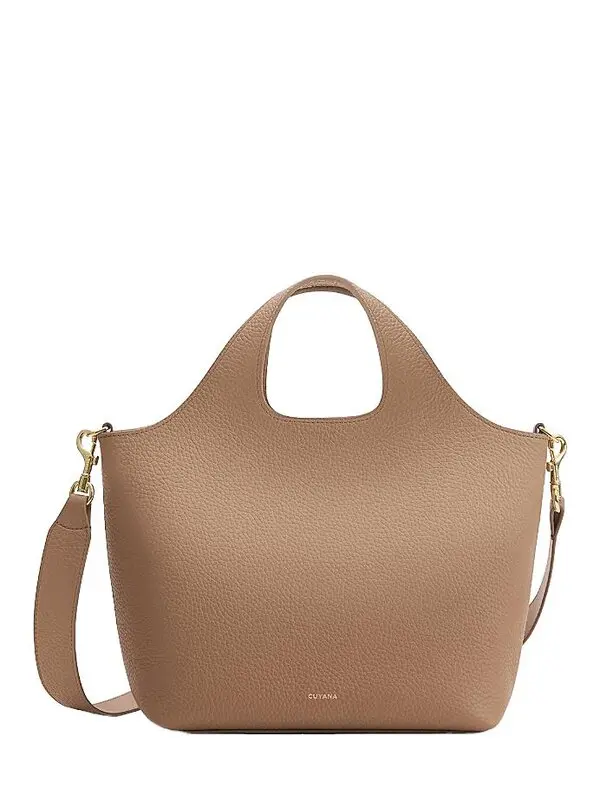 Cuyana Small System Zipper Tote - Cappuccino