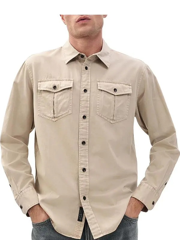 Rag & Bone Finch Military Shirt - Light Multi