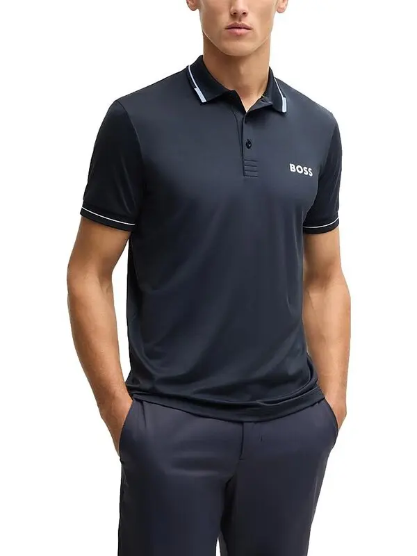 BOSS Paul Pro Polo Shirt - Dark Blue