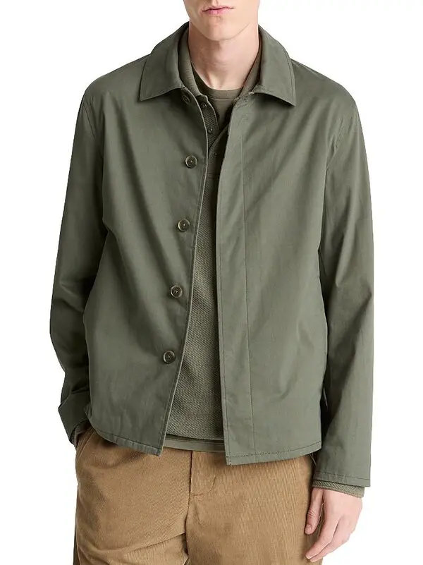 Vince Cotton Stretch Jacket - Sycamore