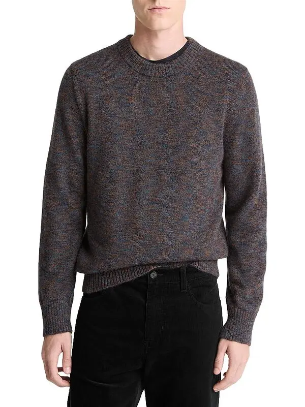 Vince Crewneck Wool Blend Sweater - Coastal Combo